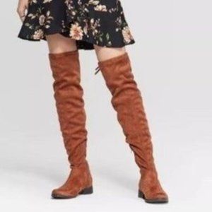 a new day Shoes | Nwt Womens New Day Tall Cognac Color Boots | Poshmark